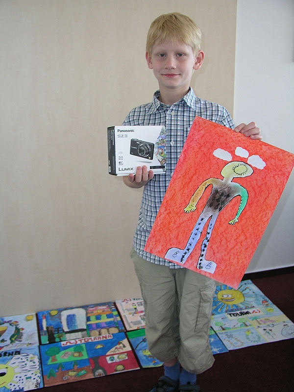 Děti kreslily teplo ve čtyřech obdobích. Vyhrál David Hacker