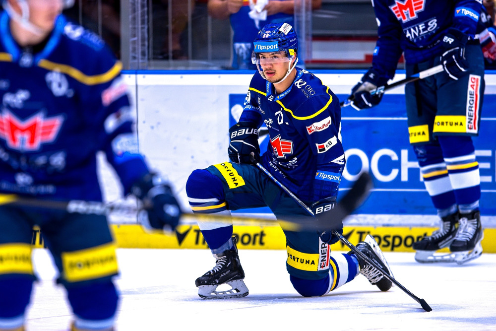 Hokejový útočník Beránek dostal jednozápasový trest za faul na Pláňka